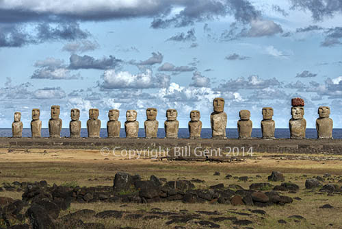 Photographing the Moai of Easter Island