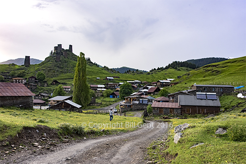 Exploring Omalo, Georgia